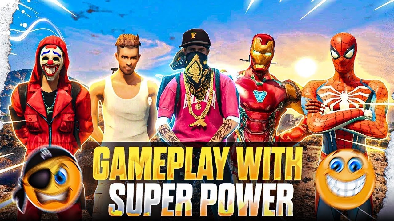 Free Fire Gameplay With Super Powers 💫 @FearlessMan_FF - YouTube