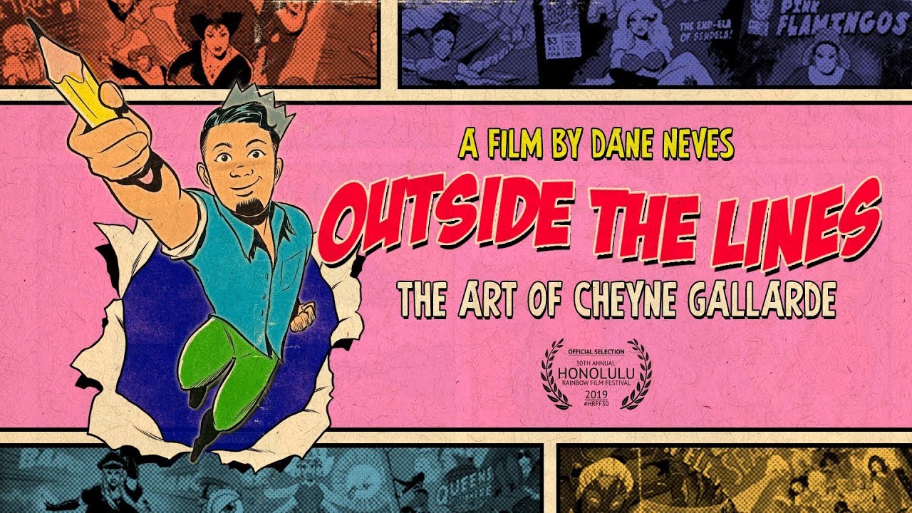 Outside the Lines: The Art of Cheyne Gallarde - YouTube