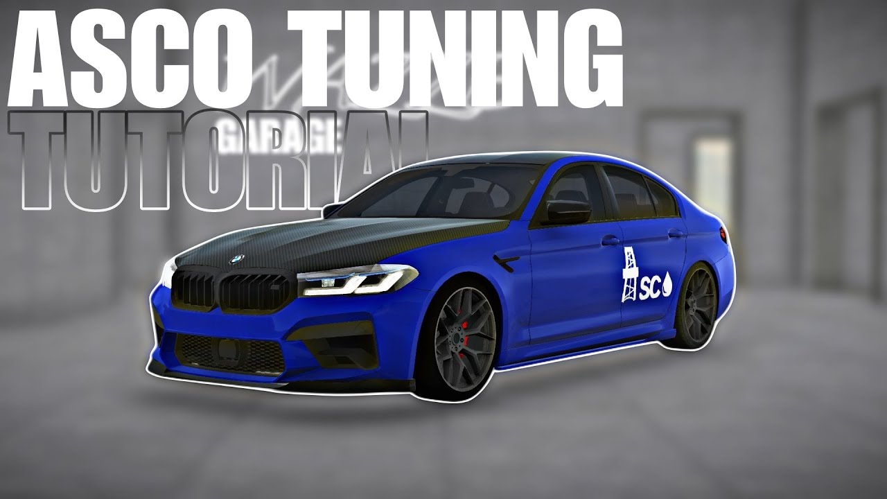 Asco tuning BMW M5 Competition Build tutorial in Car Parking ...