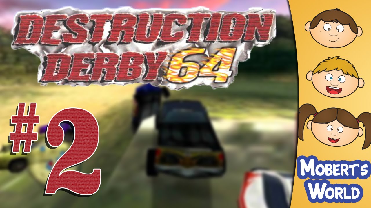 Destruction Derby 64 - Nintendo 64 (1999) - Aztec Ruins and Urban ...