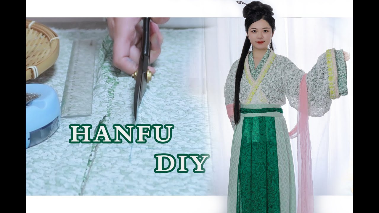 How To Make Hanfu 丨JIN Dynasty 丨Traditional 如何用晋制汉服制作《仙剑奇侠传》女娲林青儿同款 ...