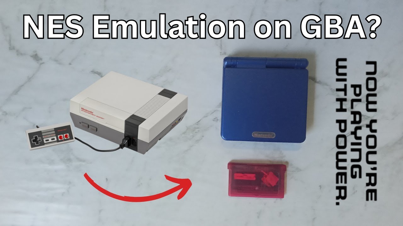 NES Emulation on Real GBA Hardware - YouTube