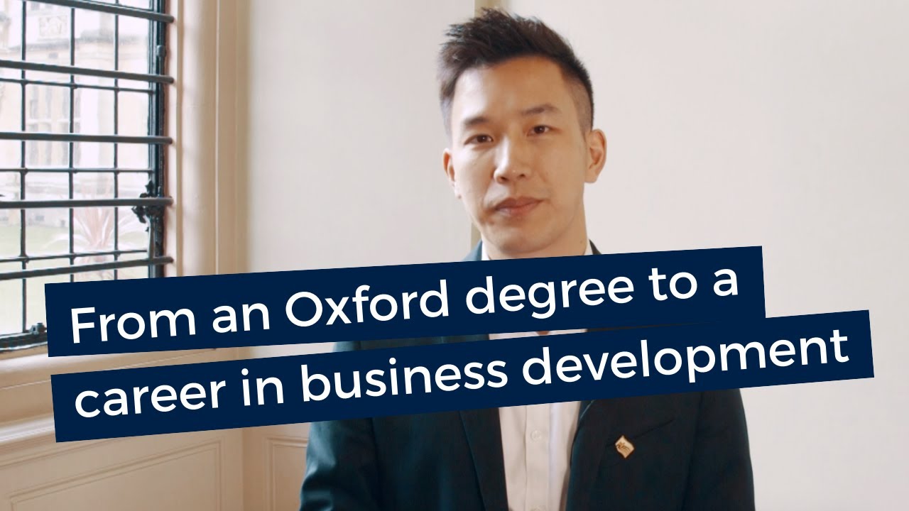 From Biochemistry at Oxford to a career in pharmaceutical business ...