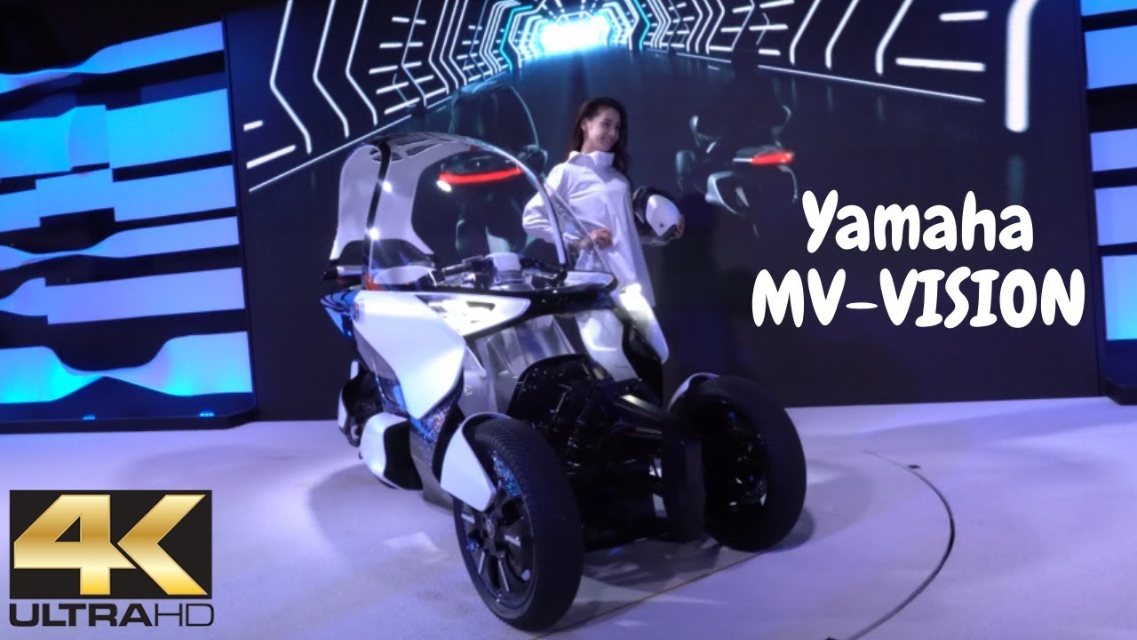 New YAMAHA MW-VISION Demonstration Run - ヤマハ MW ヴィション デモンストレーション走行 ...