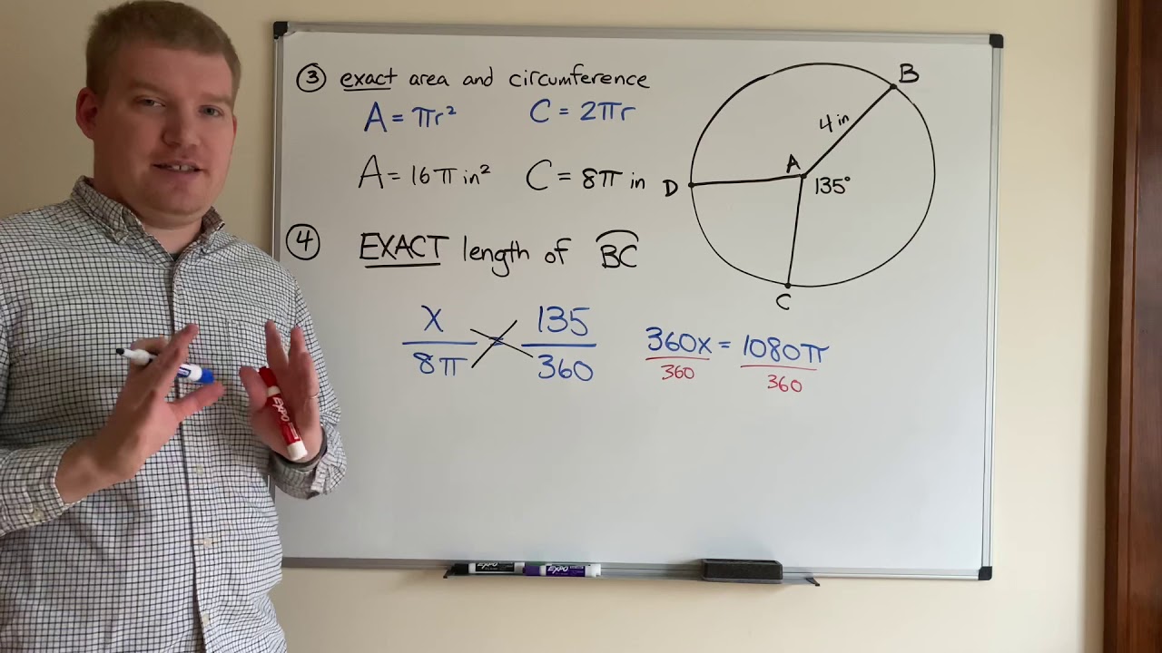 Unit 7 (Circles): Review - YouTube