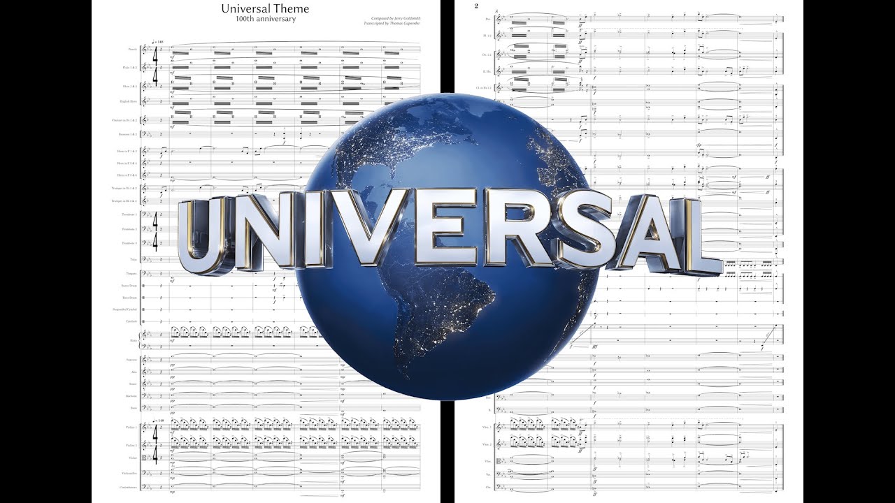 Universal Theme musescore 4 - YouTube