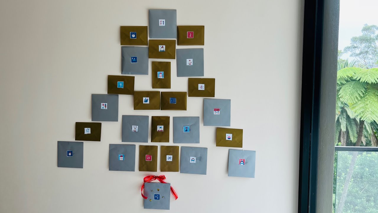 Family Project - DIY Christmas Advent Calendar - YouTube