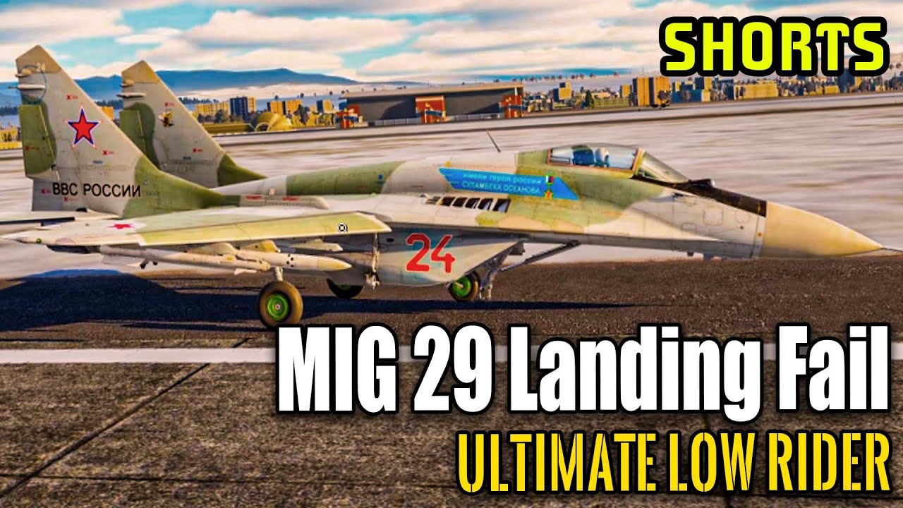 DCS World Shorts: Feeling good meme mig-29 aircraft landing fail shorts ...