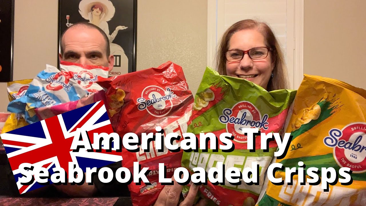 Americans Try Seabrook Loaded Curly Fries and Crinkles - YouTube