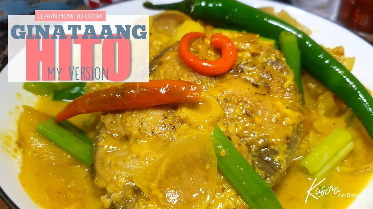 GINATAANG HITO | CATFISH RECIPE |PINOY RECIPE - YouTube