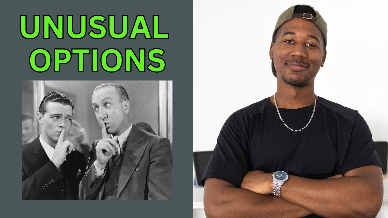 How I Use Unusual Options Activity to Find Trade Ideas🚀 - YouTube