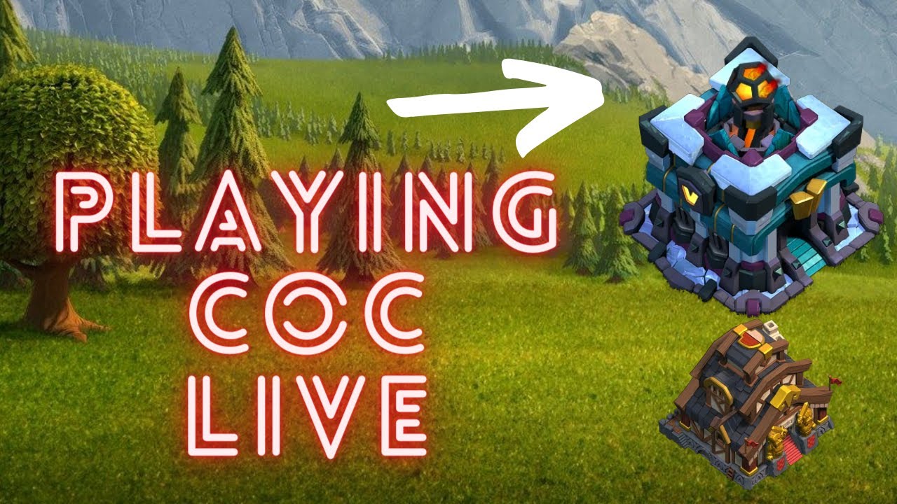 PLAYING COC LIVE COMPLETING CLAN GAMES AND CAPITAL RAIDS... - YouTube