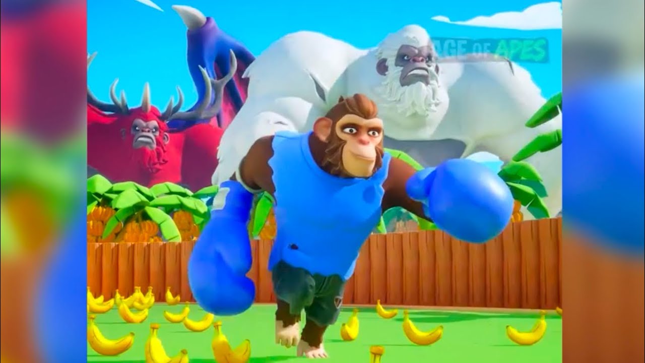 Age Of Apes Ads Review All Levels 102: Build, Battle, and Rule the Monkey Kingdom! - YouTube