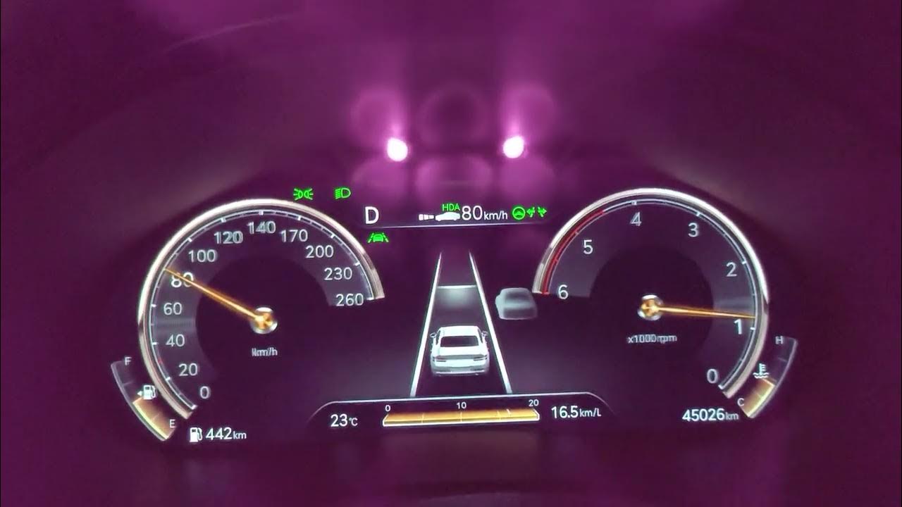 제네시스 g80 RG3 HDA2 고속도로 보조주행시스템 시공 - YouTube