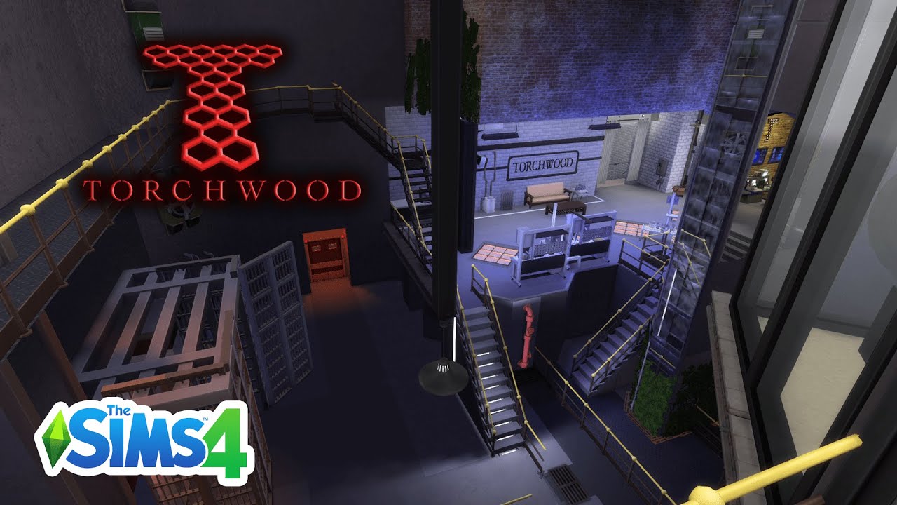 Torchwood Hub | Speed Build | The Sims 4 | No CC - YouTube
