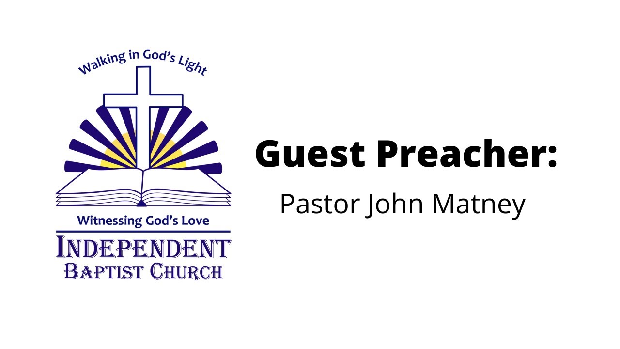 Pastor John Matney. Sunday AM 23/01/2022 - YouTube