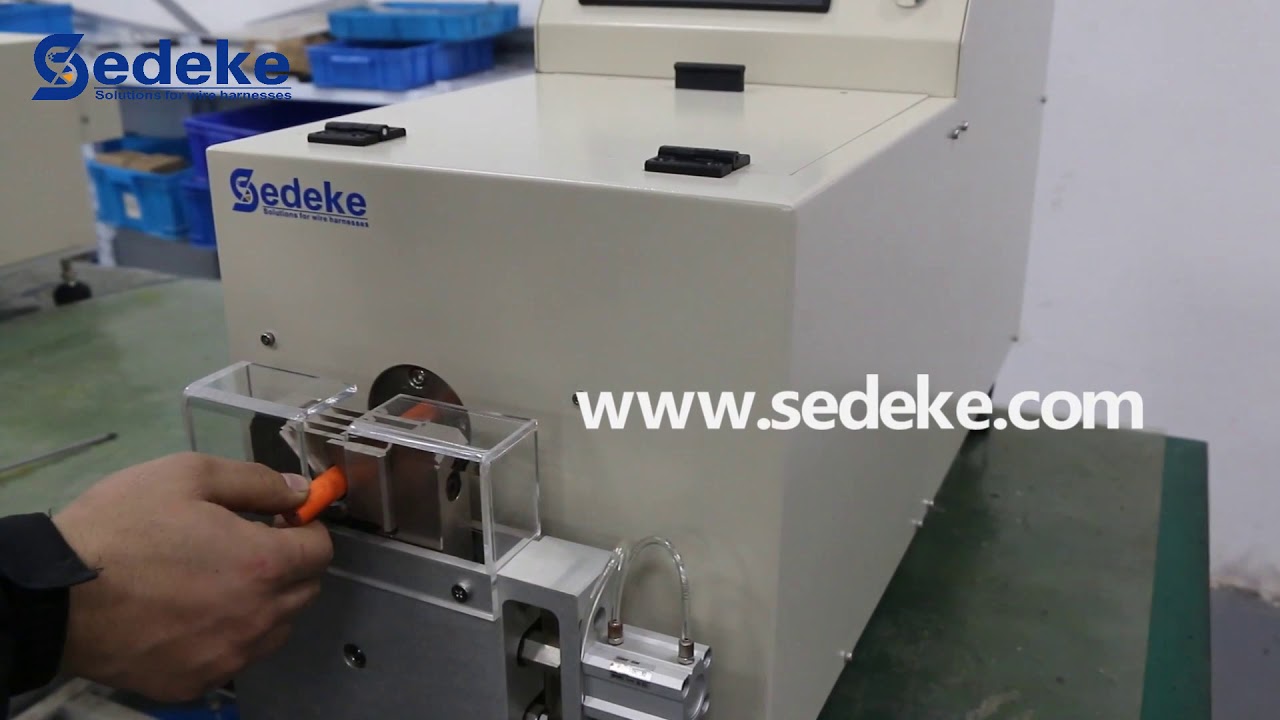 CS-9070 High-voltage Cable Shield Cutting Machine For Automotive ...
