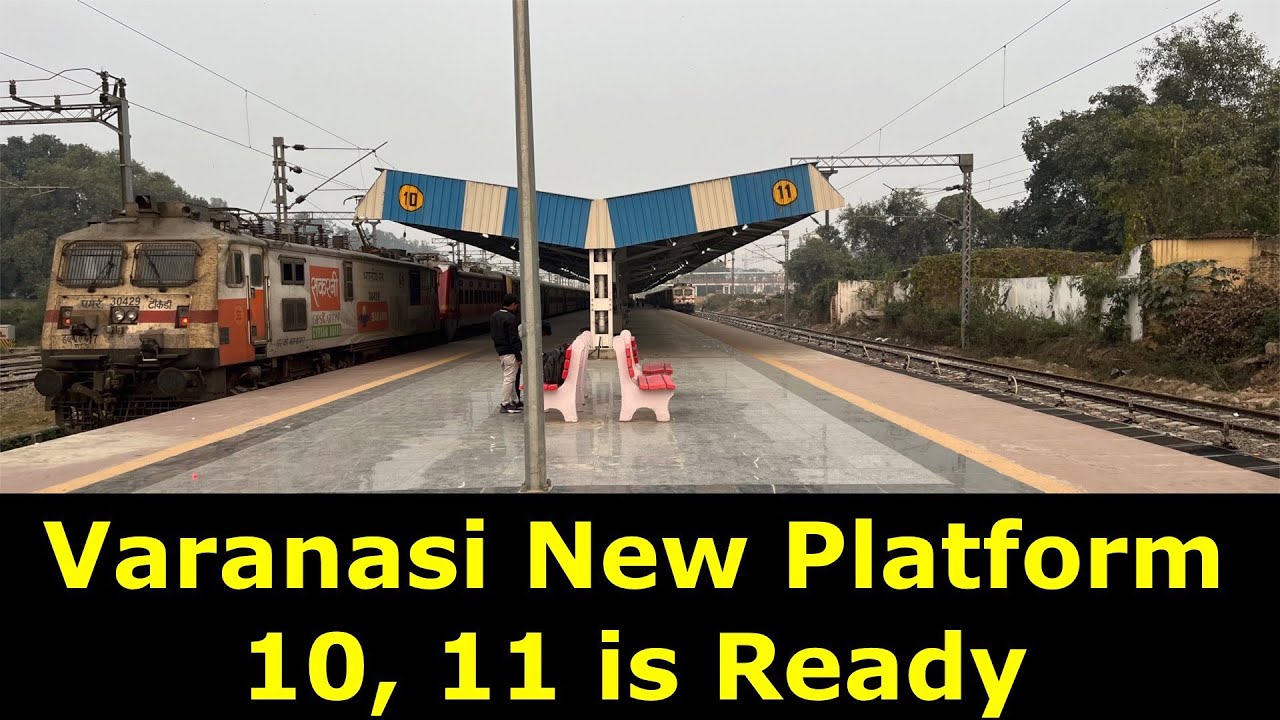 Varanasi Junction New Platform | Varanasi Island Platform Update ...