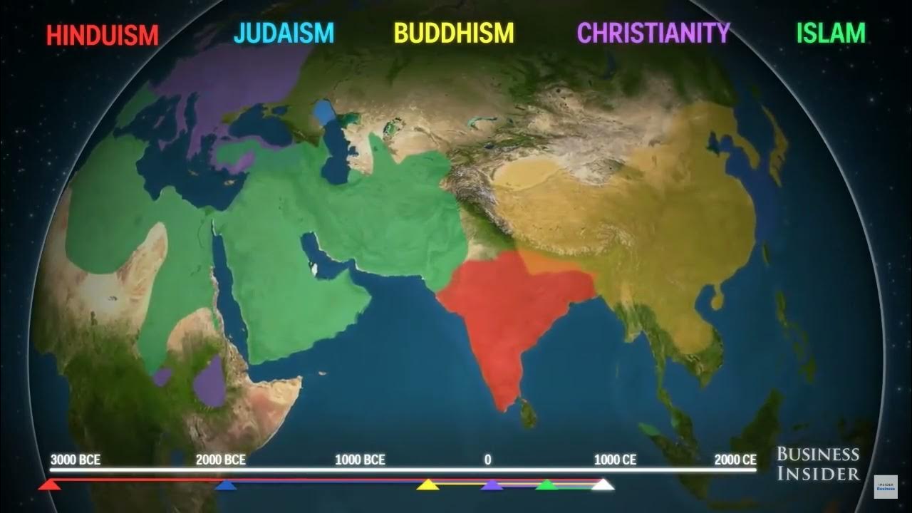 5 Major World Religions and How They Spread - YouTube