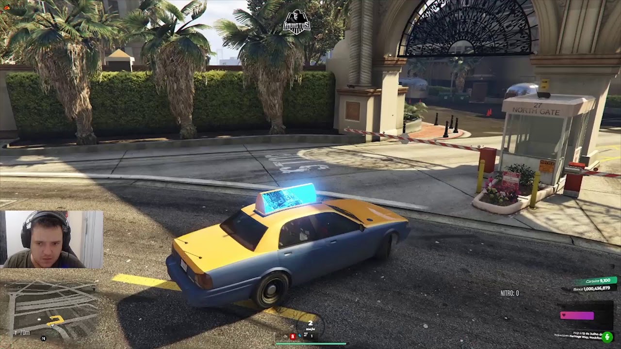 Trabalhando no GTA 5 RP - Taxista - Invictus - YouTube