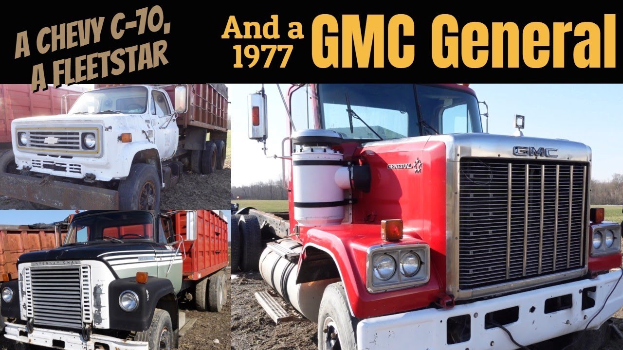 GMC General - Chevy C70 - International Fleet star - YouTube