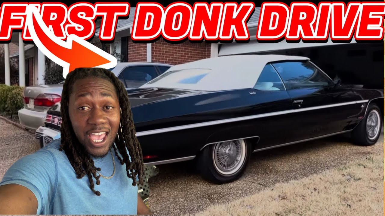 MY FIRST TIME DRIVING A DONK!! ONE OF THE CLEANEST AROUND..MUST WATCH ...