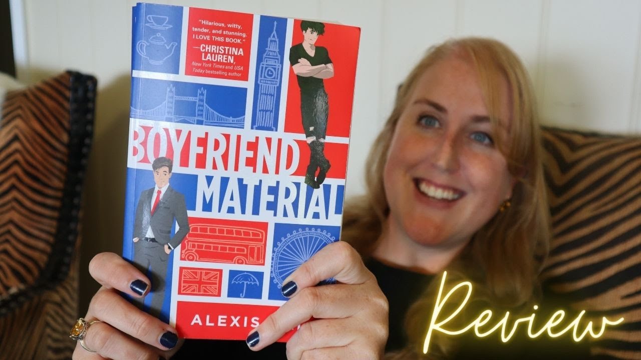 Boyfriend Material by Alexis Hall - Book review - YouTube