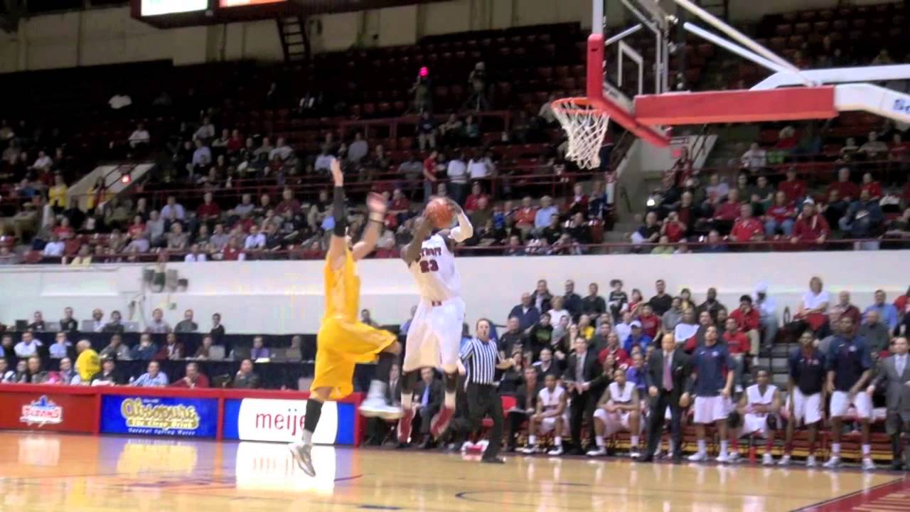 Bobby Capobianco with the Cheap Shot of The Year on U of D Mercy's Doug ...