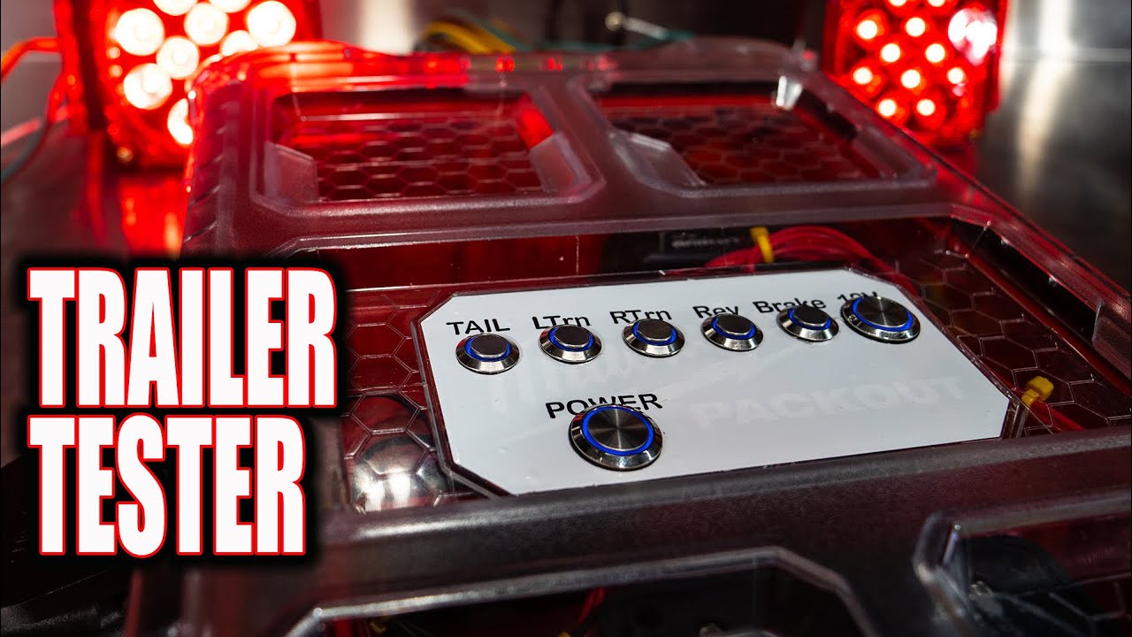 How to Build a Milwaukee PACKOUT Trailer Tester [M12 Powered] - YouTube