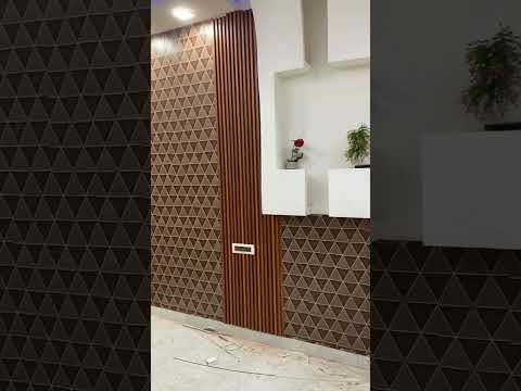 Pvc wall panel nd wpvc lowers panel amazing work 🙂 - YouTube