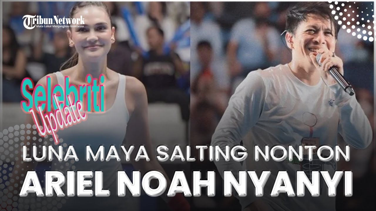 Reaksi Luna Maya Nonton Langsung Ariel NOAH Nyanyikan Lagu Kisah Cintaku - YouTube