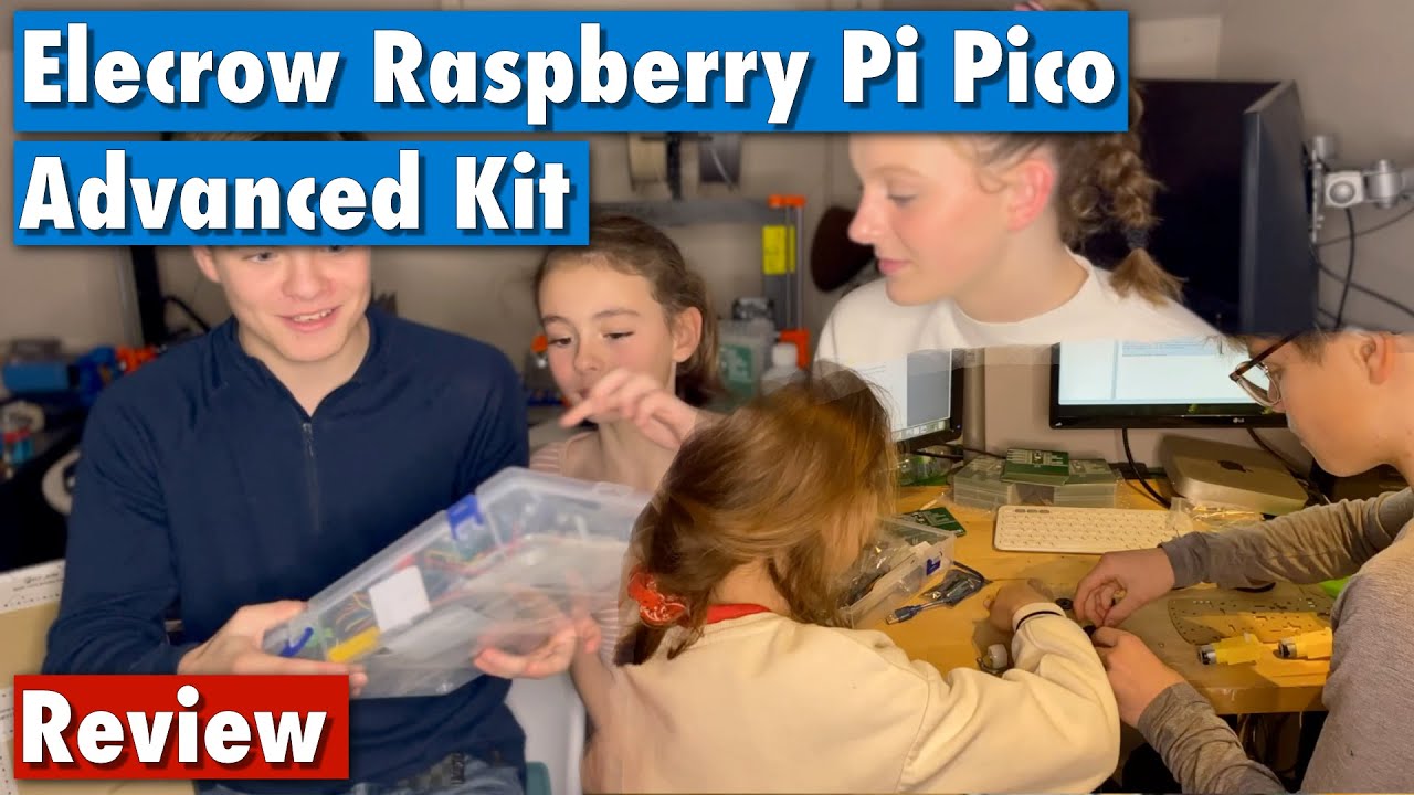 Elecrow Raspberry Pi Pico Advanced Kit - YouTube