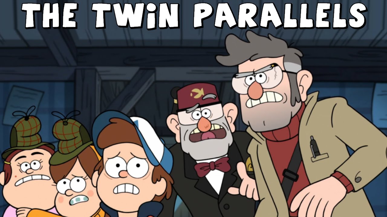 Gravity Falls: The Twin Parallels - Ford/Dipper and Stan/Mabel - YouTube