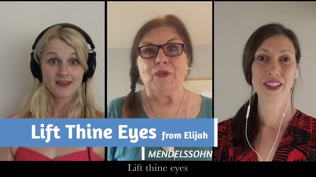 Lift thine eyes | Jane Fingler, Joanne Leatch, Olenka Slywynska - YouTube