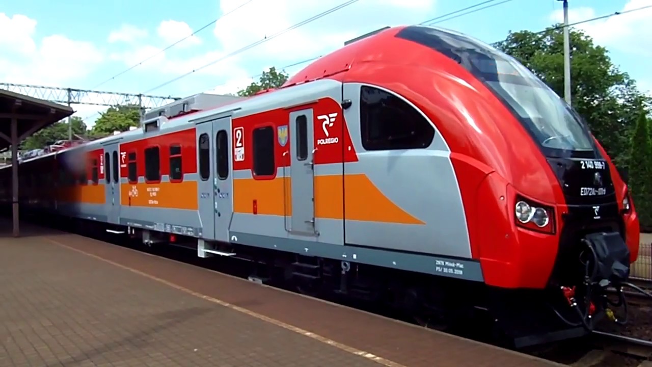 Nowy ED72Ac-101 odjazd z dużym przyspieszeniem - YouTube