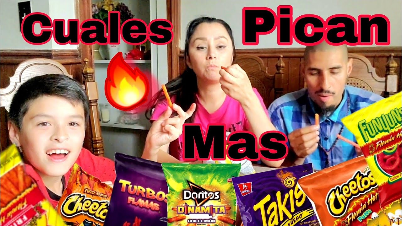 PROBANDO CHIPS PICOSAS PARA SABER 🥵CUAL ES LA MAS PICOSA? @JyBFamily1 ...