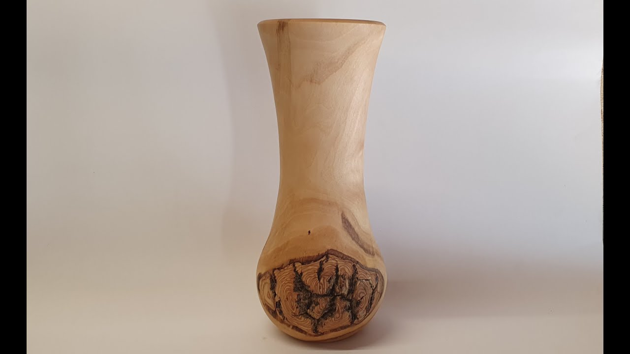 Woodturning - The Elderberry Vase - YouTube