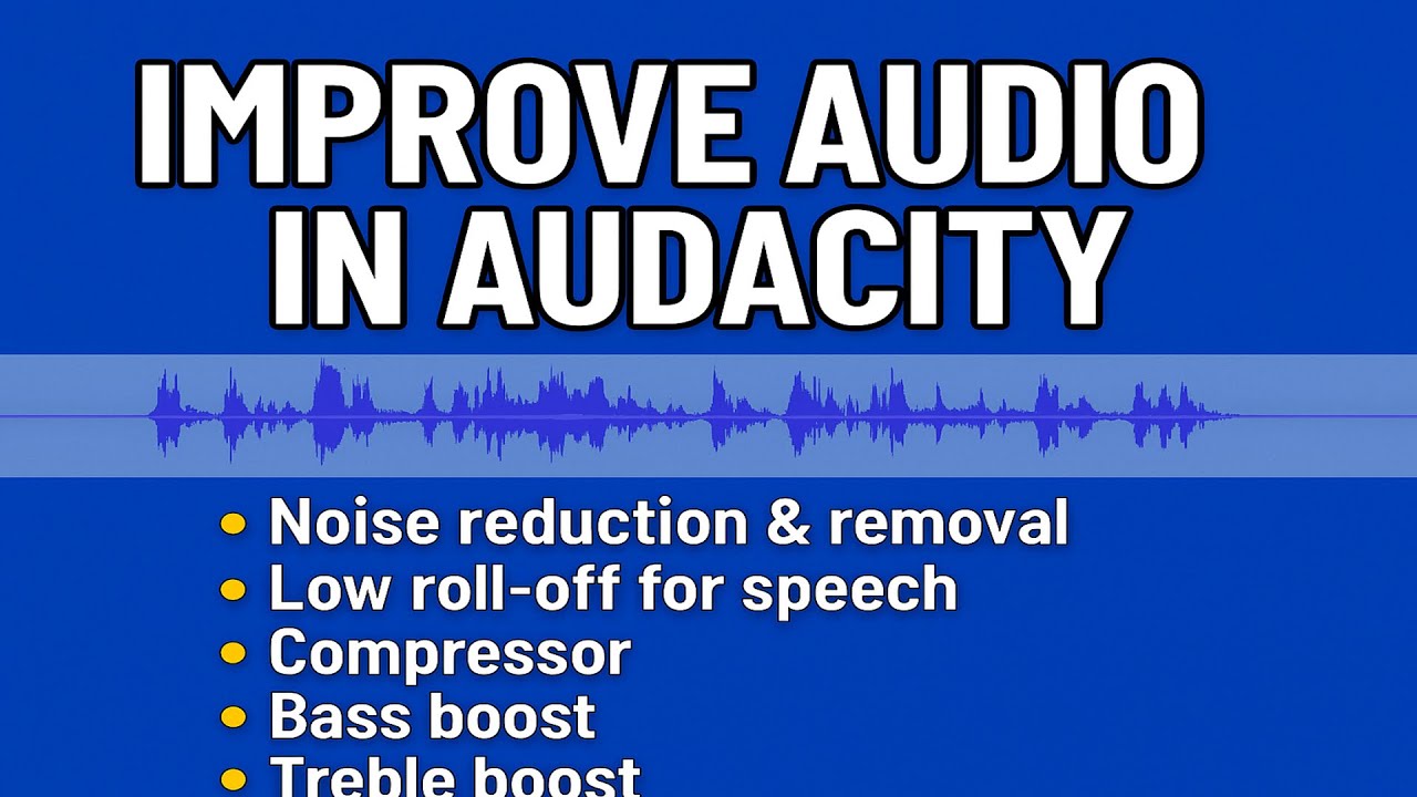 Master Audacity: Improve Voice Clarity with These 6 Steps! #audacity # ...