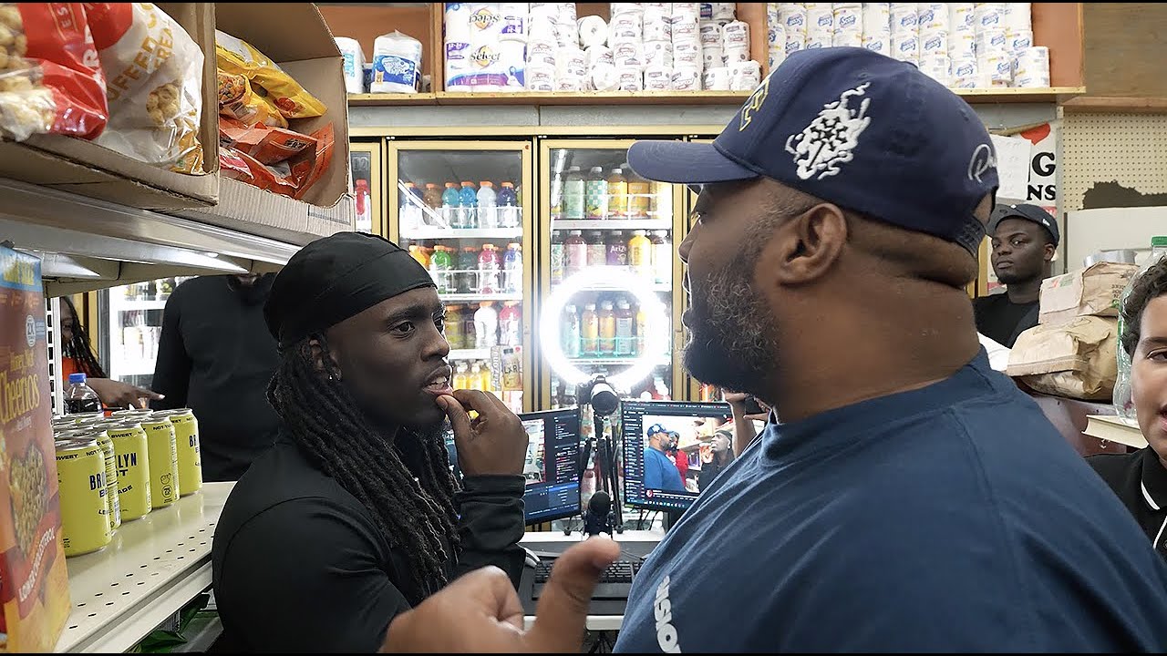 ME VS KAI CENAT IN THE OCKY WAY STORE - THEY CALLED ME A OLD HEAD ...