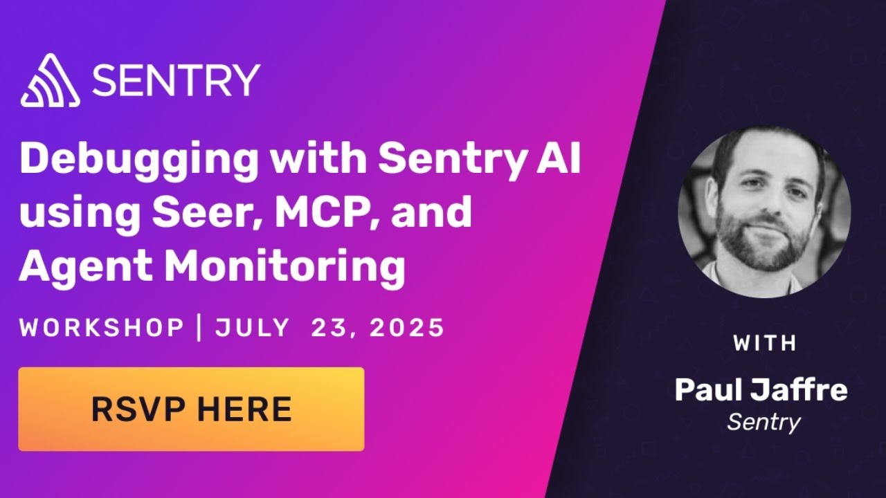 Debugging with Sentry AI using Seer, MCP, and Agent Monitoring - YouTube