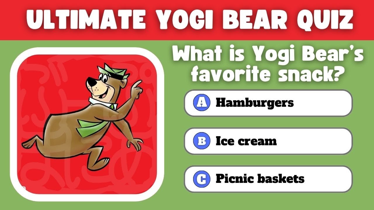Yogi Bear Superfan Quiz: Answer These 20 Trivia Questions! - YouTube