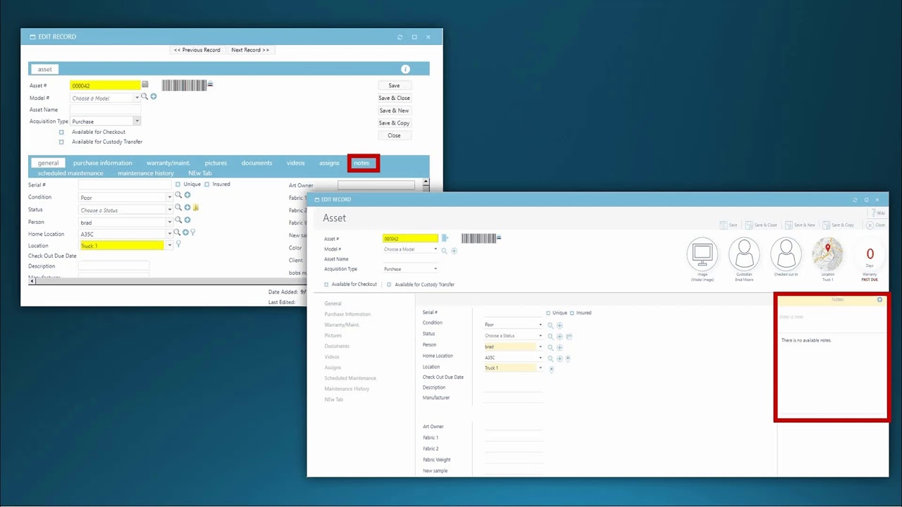 Asset Tracking System - New UI Forms- Training Video - YouTube