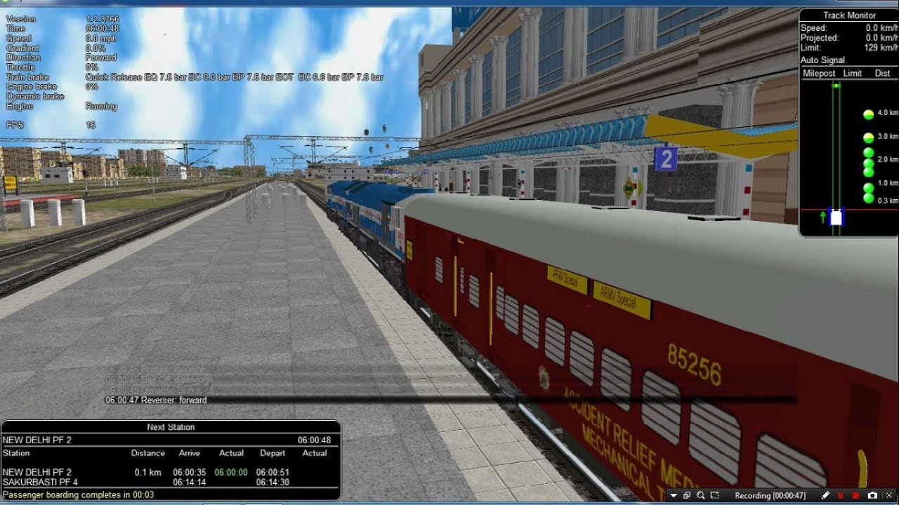 MSTS Indian Railways - Army Train - YouTube