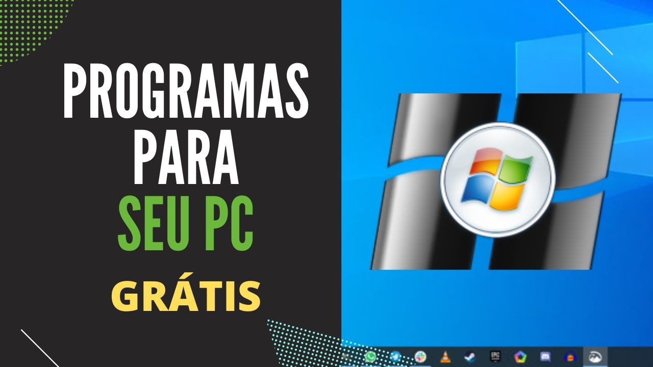 Programas essenciais que não pode faltar em seu PC (2021) - YouTube