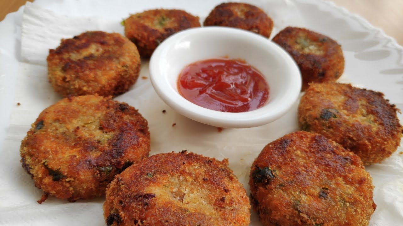 Vegetable Cutlets|Crispy Cutlet Evening Snack|WEB COOKING - YouTube
