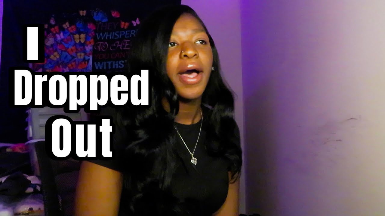 I DROPPED OUT OF COLLEGE - YouTube