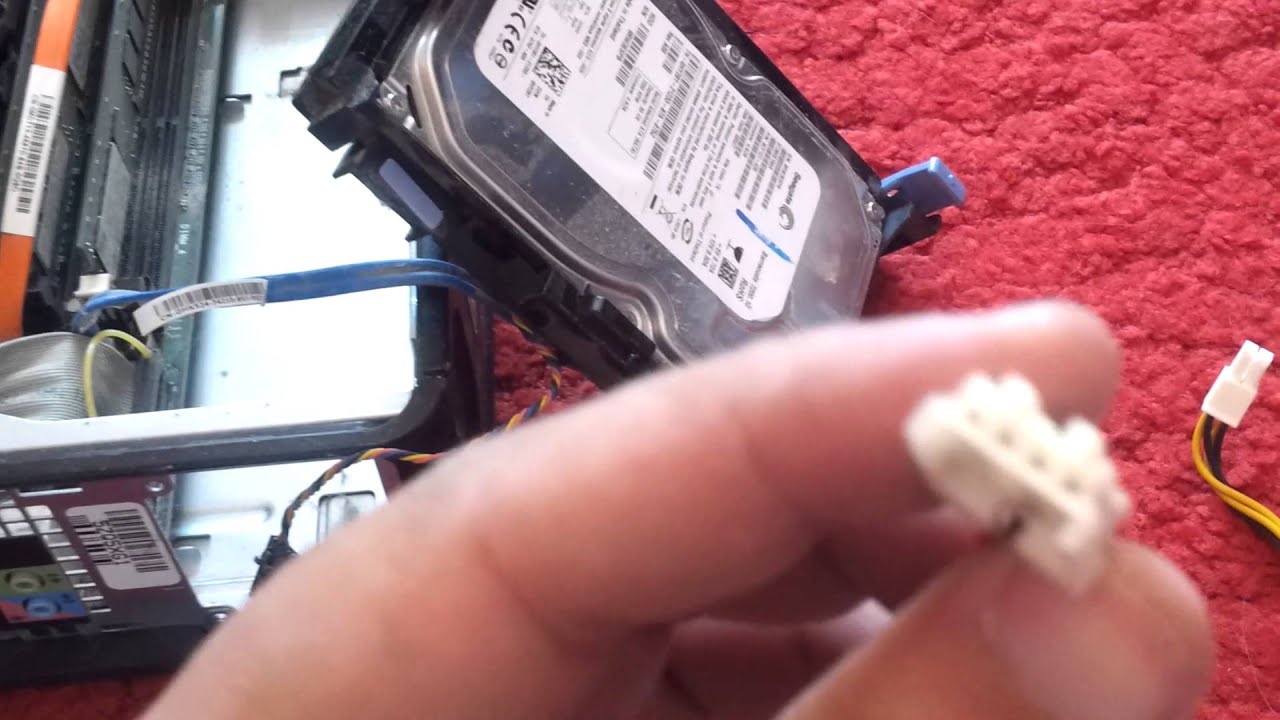 How to remove computer power supply - YouTube