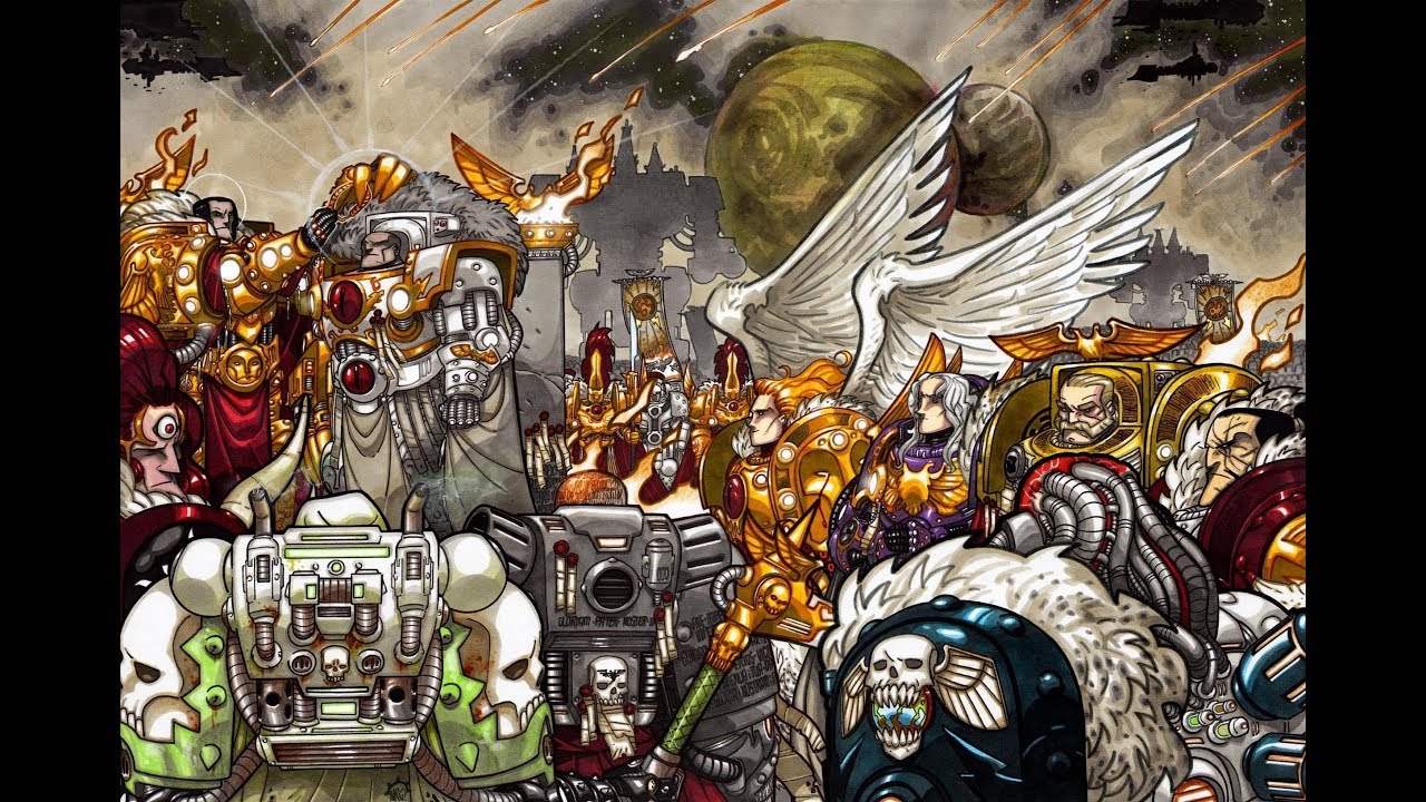 Warhammer 40k - A Tribute to Primarchs and Legions - YouTube