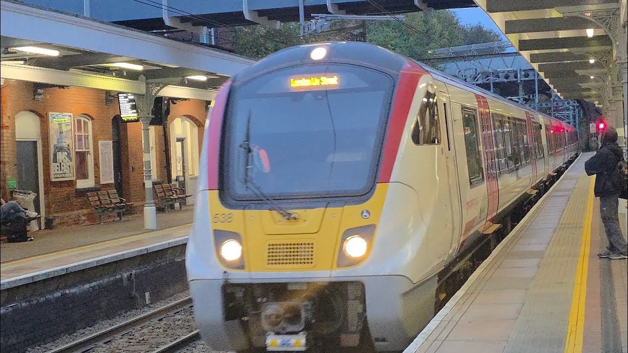 Journey On The Greater Anglia Class 720538 From Billericay Towards ...