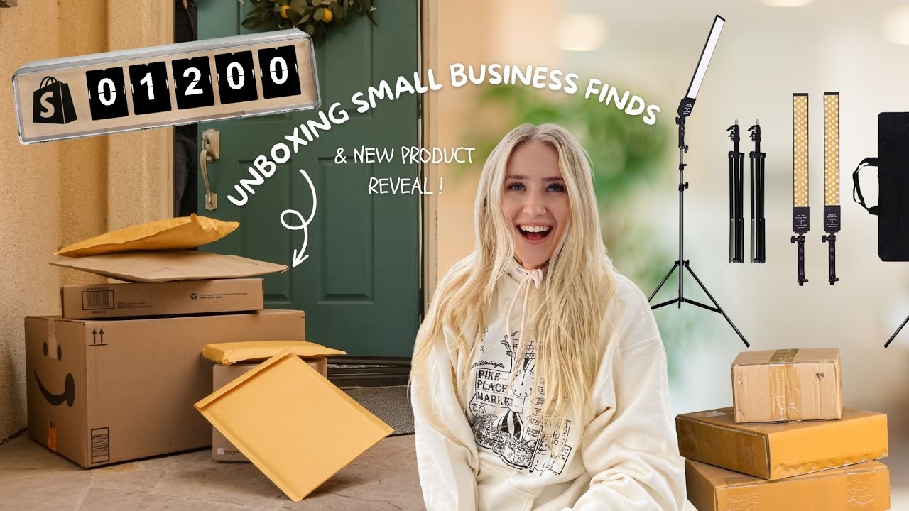 Unboxing Small Business Finds! Small Business Vlog | Small Business ...